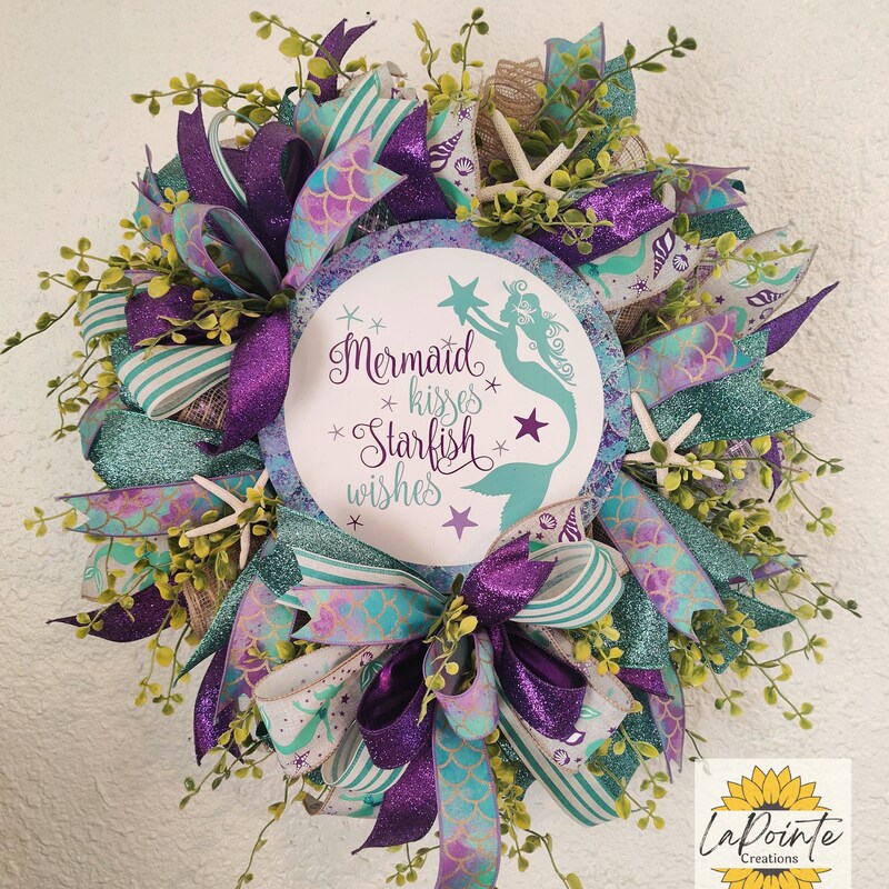 Mermaid Wreath - Etsy