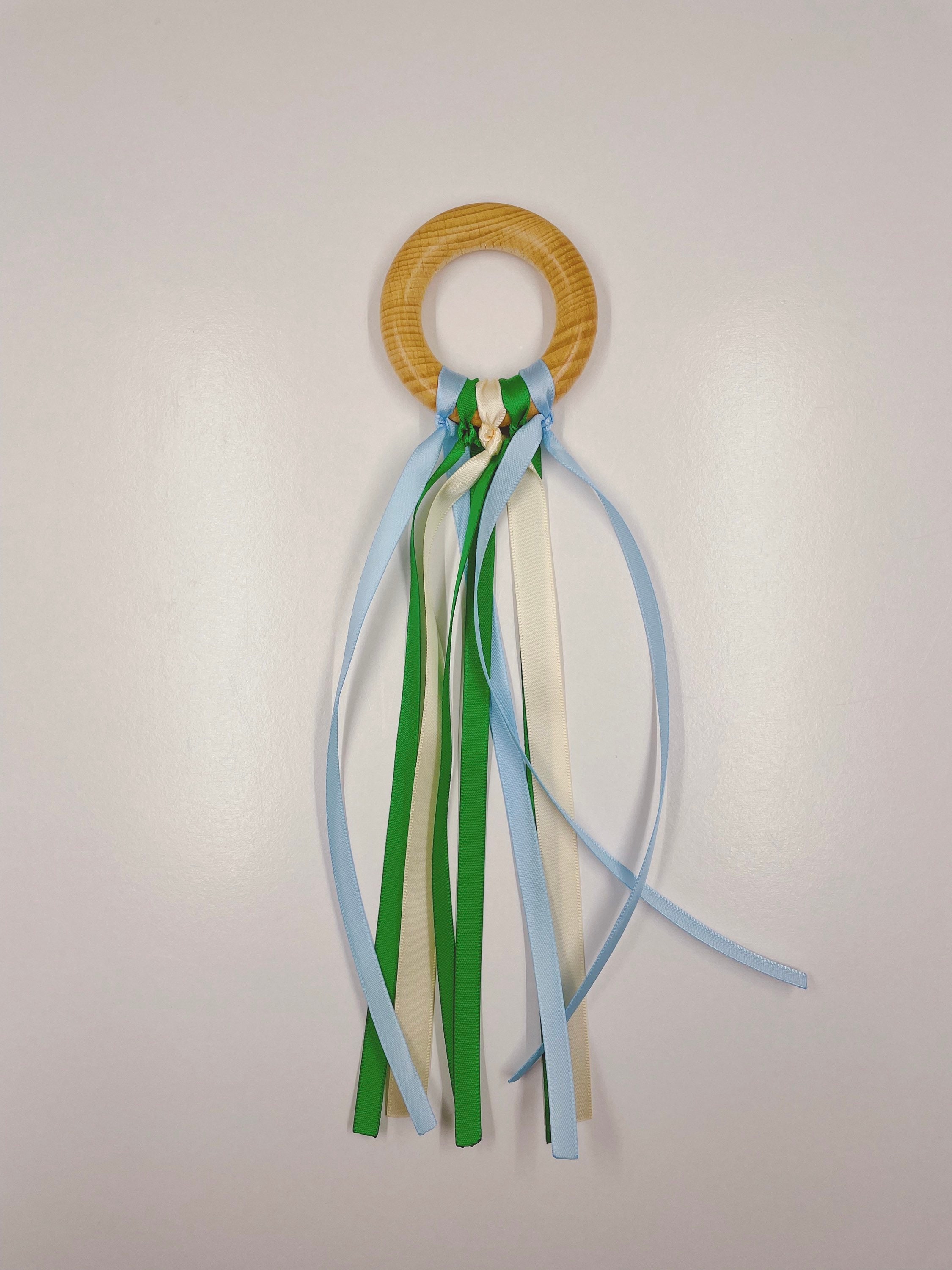 Montessori Sensory Ribbon Toy Wooden Baby Toy Sensory Toy - Etsy