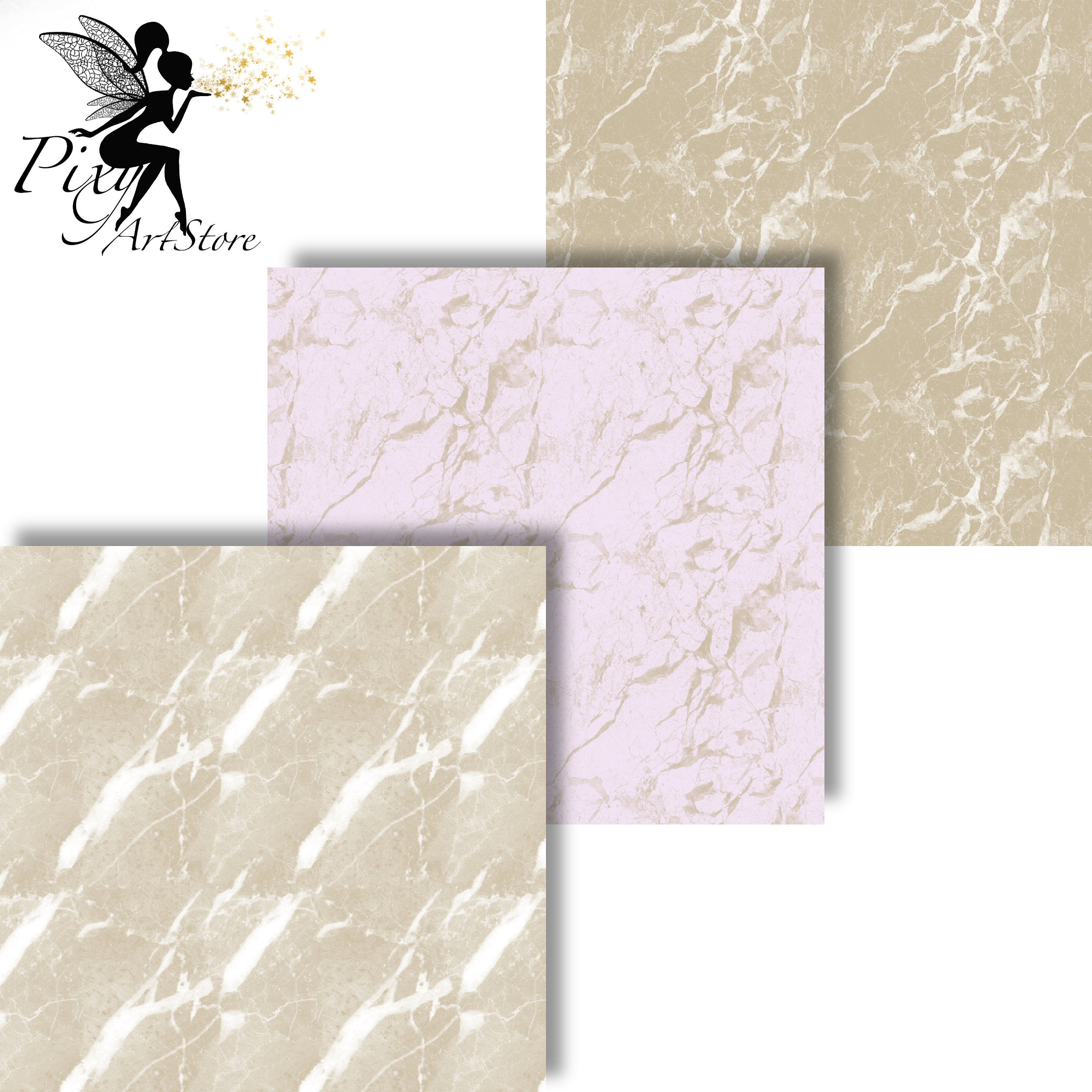 Marble Stone Texture Digital Paper Beige Marble Paper Stone - Etsy