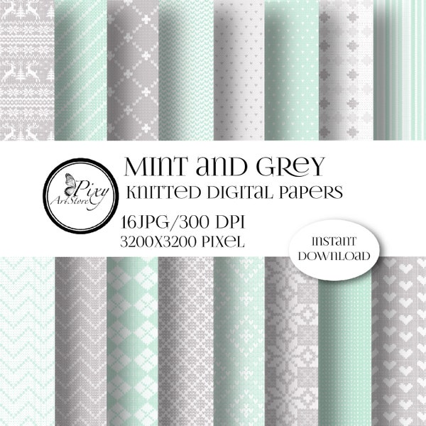 Mint Fabric - Etsy