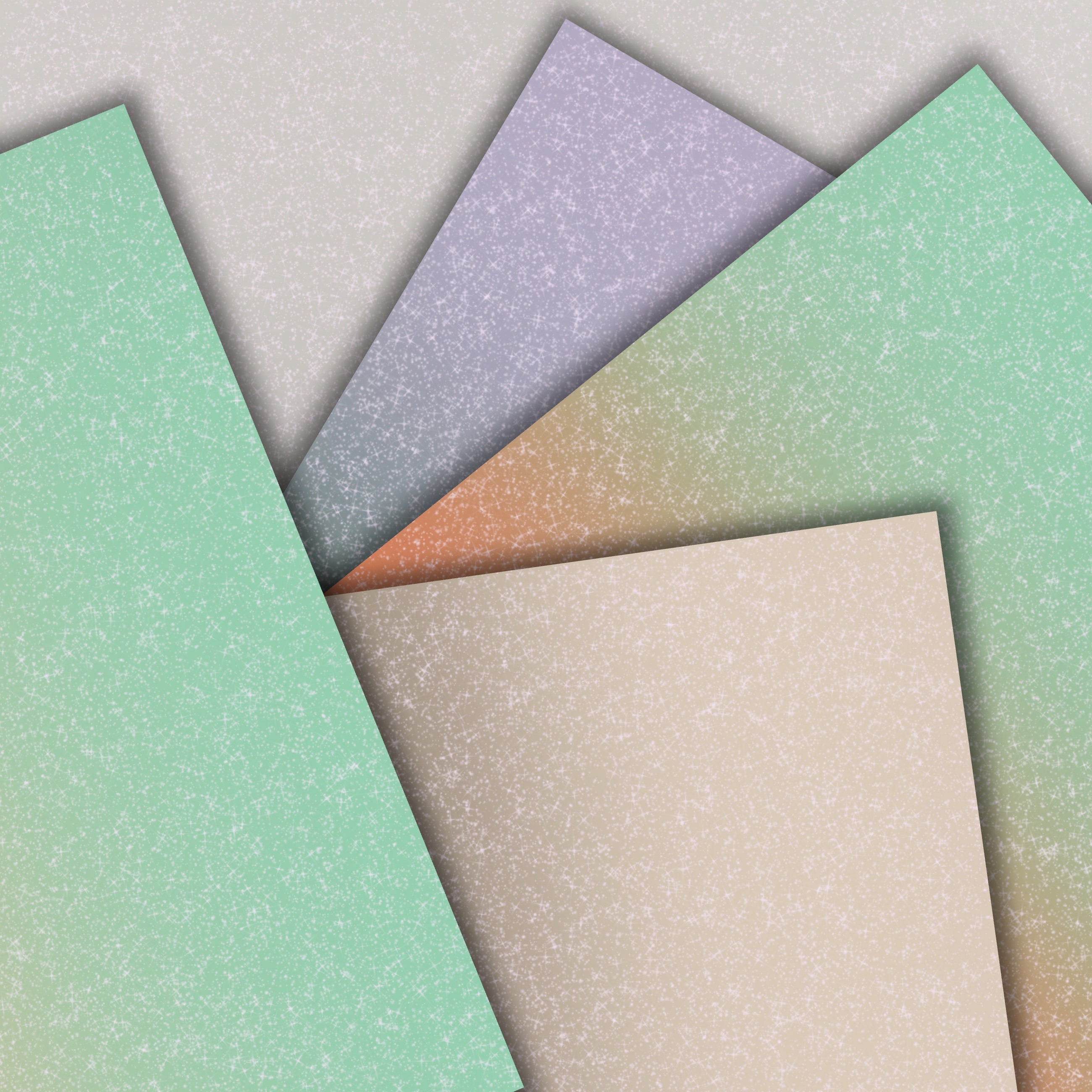 Twilight Fade Digital Paper, Instant Download, Ombre Starry Paper ...