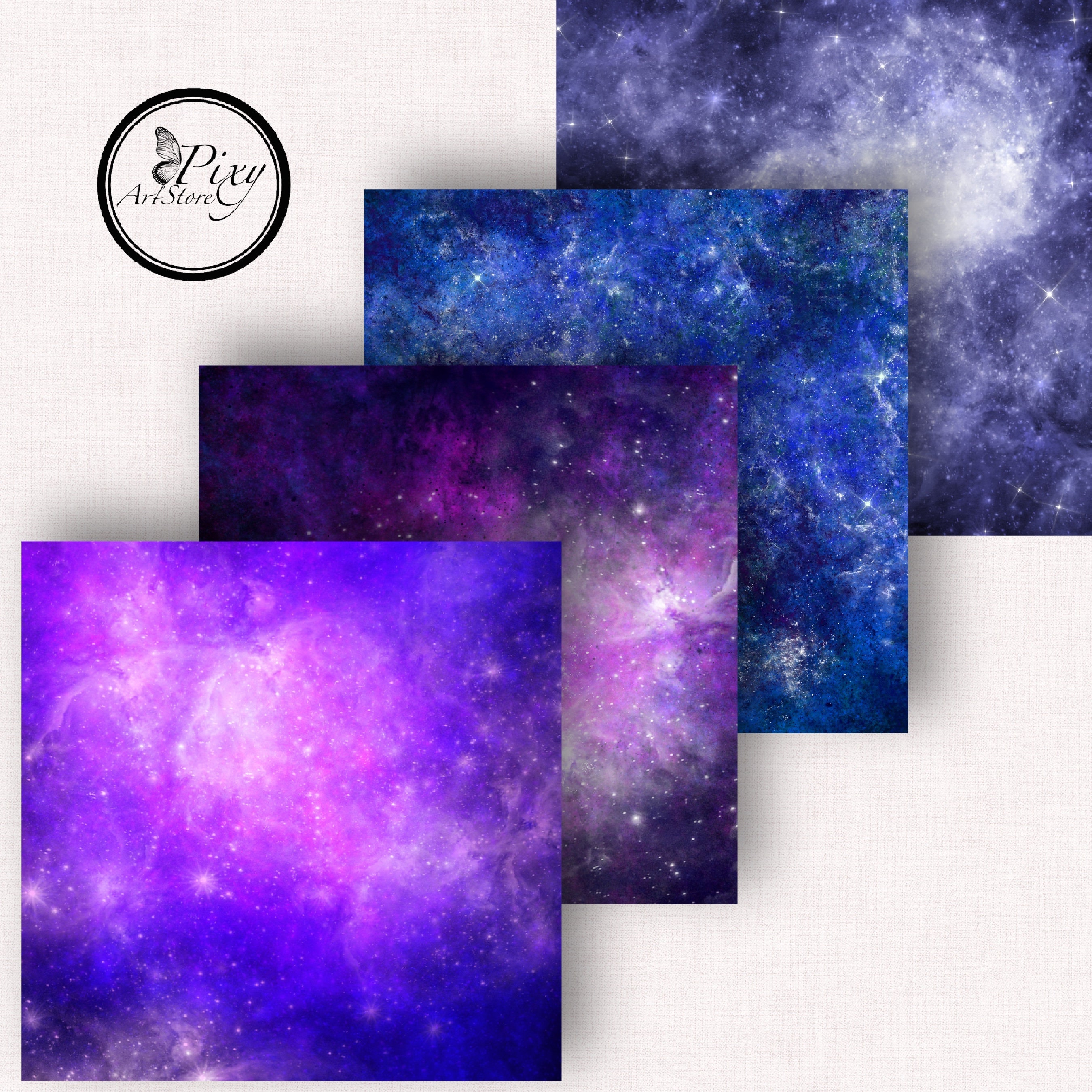 Galaxy Digital Papers, Glaxy Space, Fantasy Galaxy Space, Galaxy Texure ...