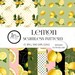 Lemon Digital Paper, Pink Lemon Paper, Green Lemon Patter, Lemon ...
