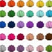 Seashell Clipart Set, Rainbow Seashells Clipart, Instant Download ...