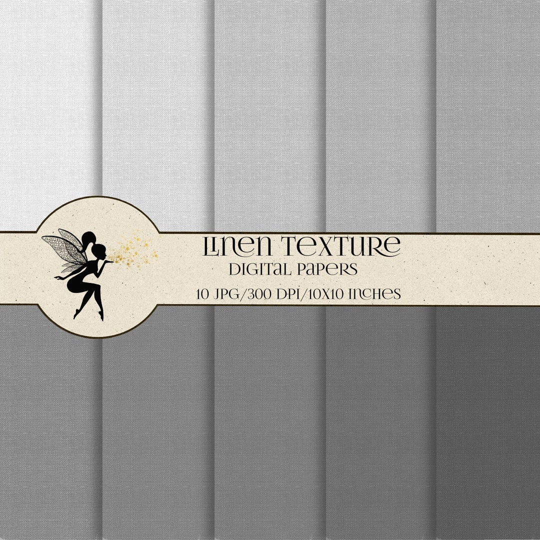Grey Linen Digital Paper, Grey Linen Background, Digital Linen Texture ...