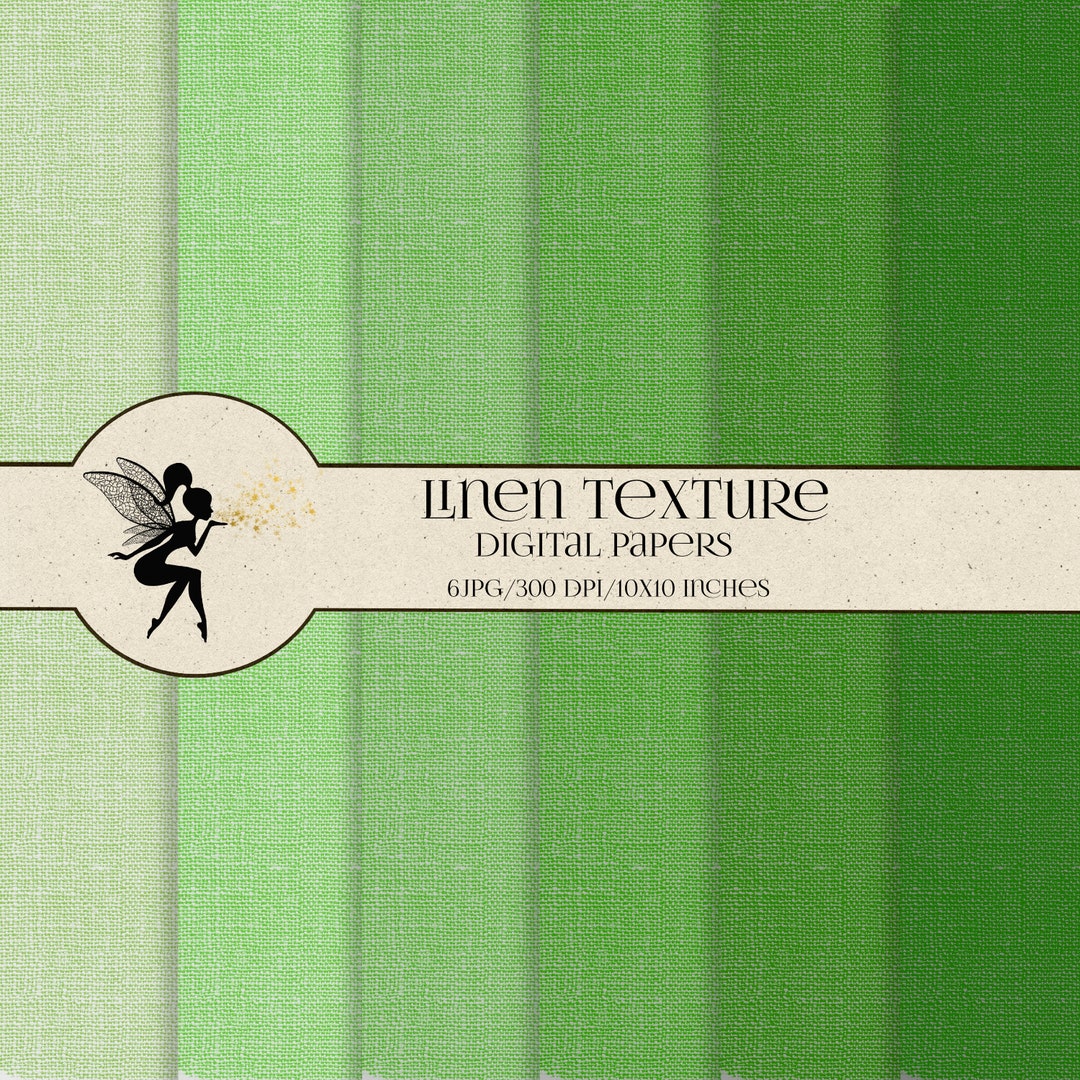 Green Linen Digital Paper, Pastel Green Linen Background, Digital Linen ...