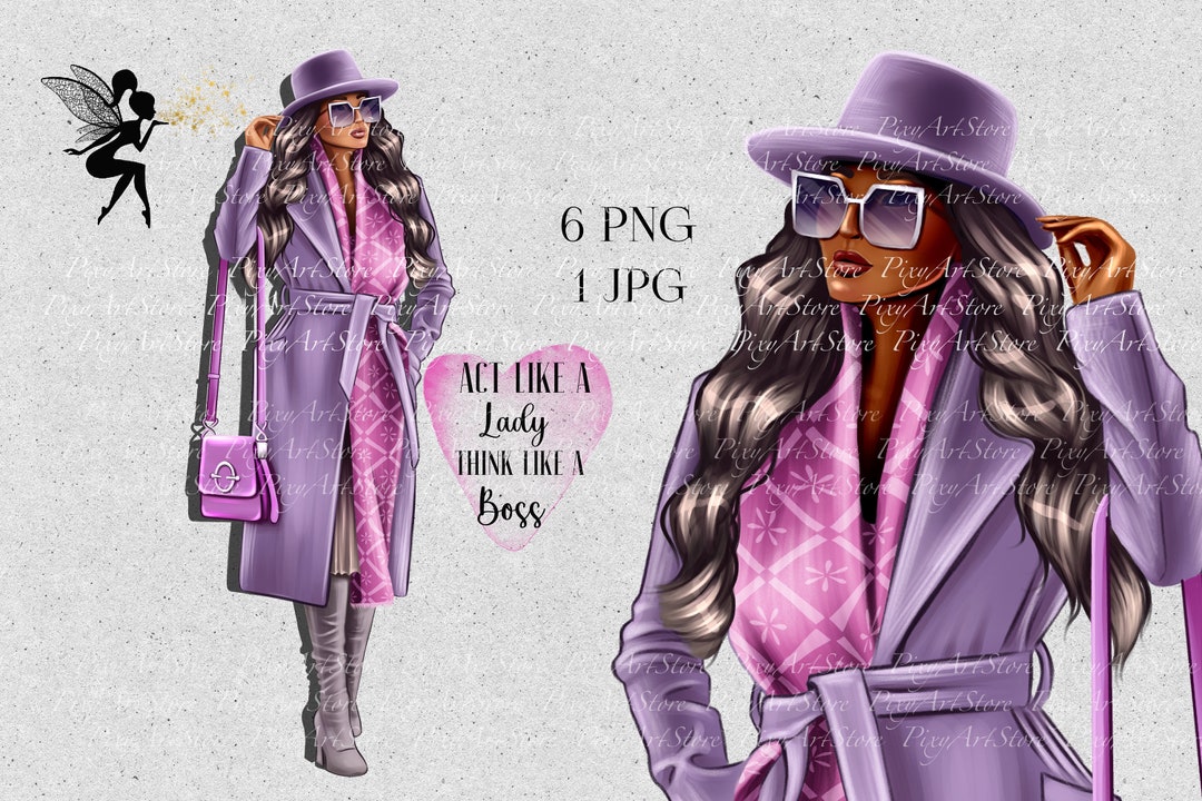 Fashion Girl Clipart, Fashion Clipart, Fashion Illustration, Fashion ...
