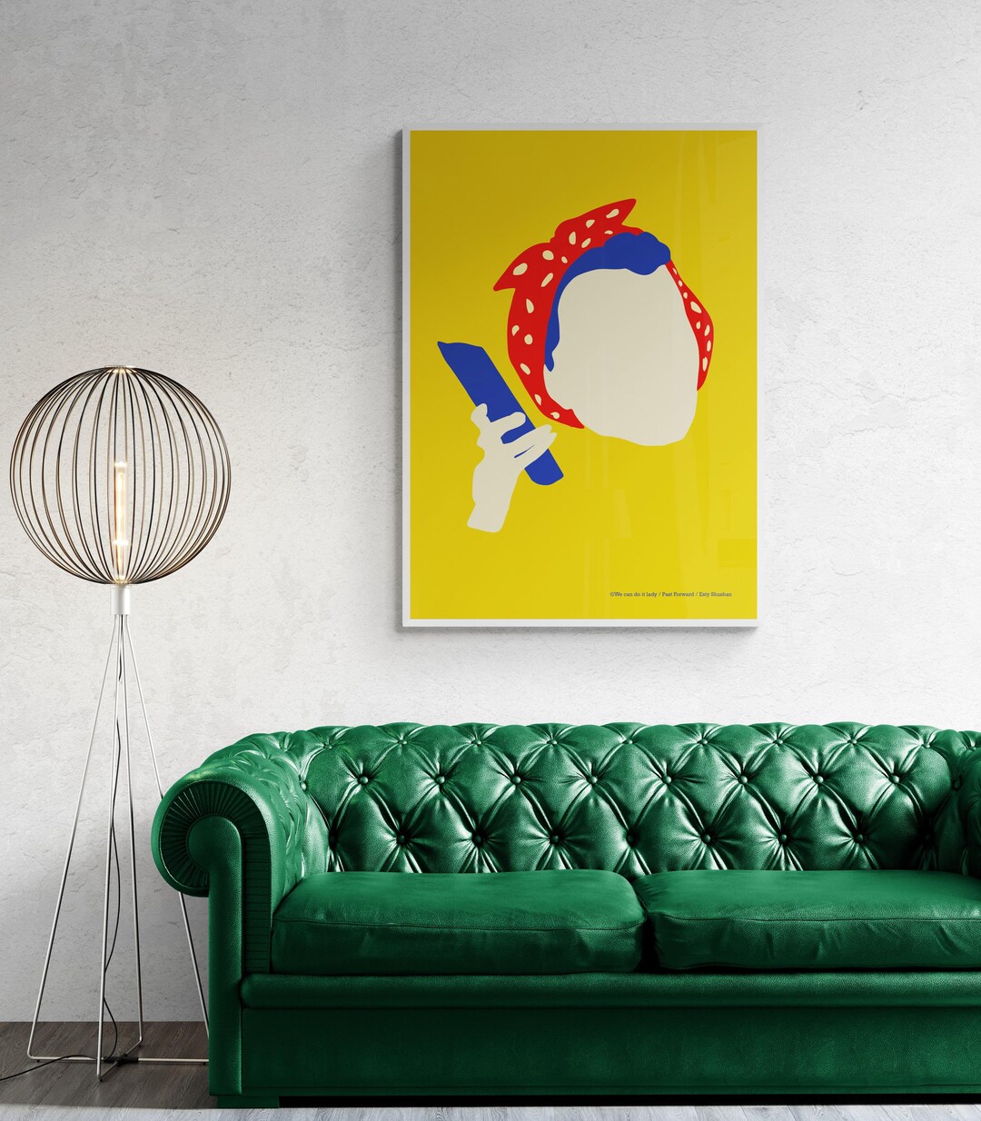 We Can Do It Feminist Art Print, Modern Illustrated Poster - Etsy