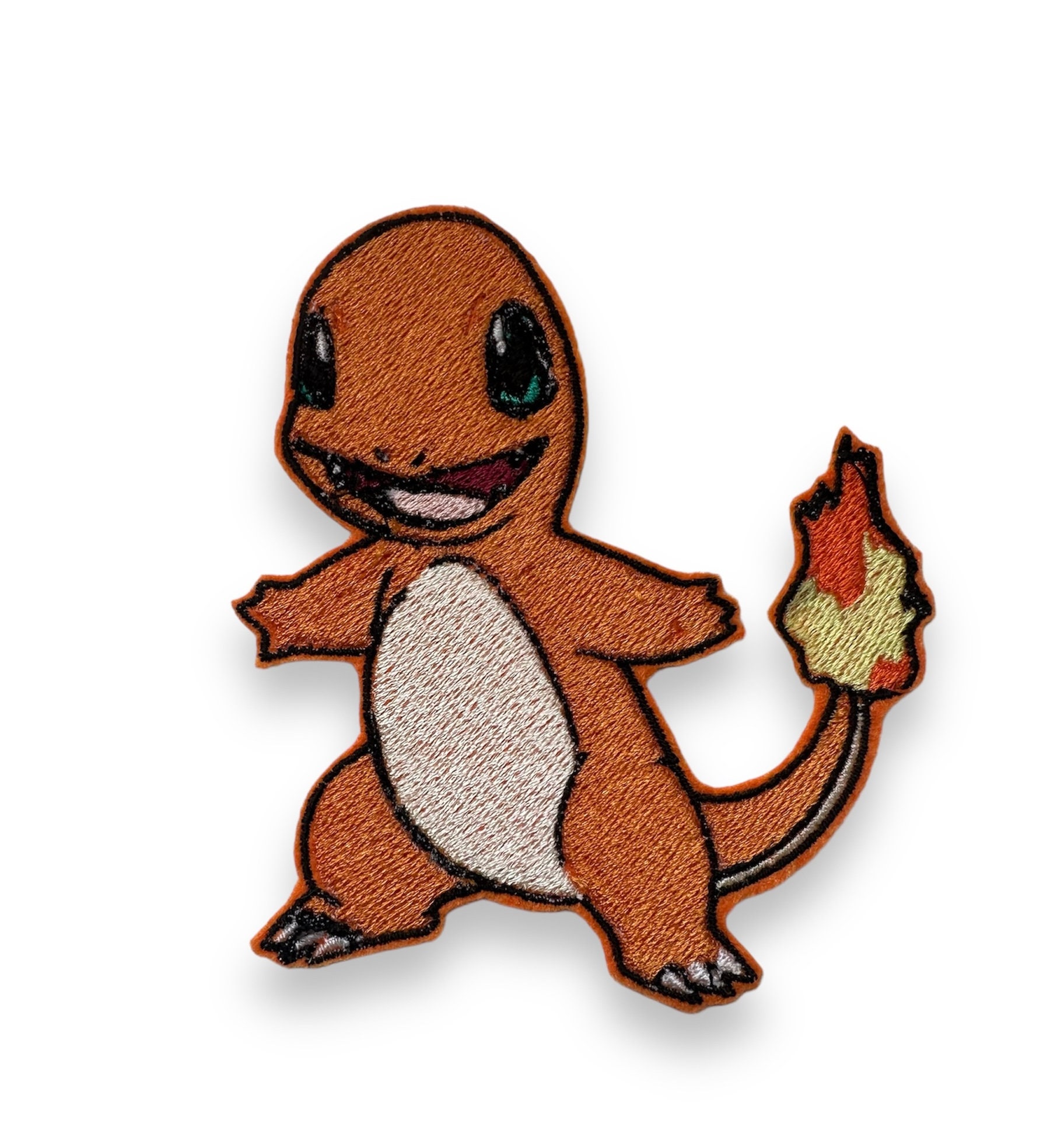Charmander Pokemon Embroidered Patch - Iron-on / Sew-on Patch - Etsy