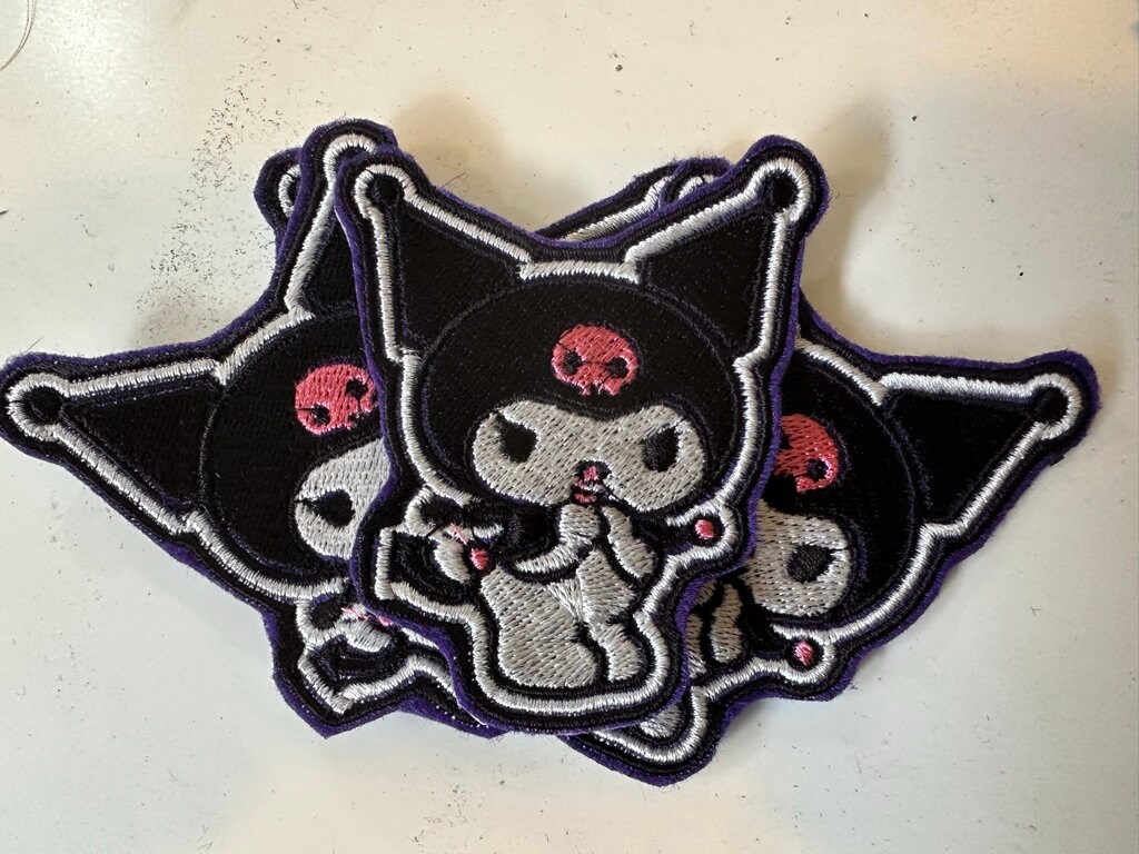 Sanrio kuromi Iron-on/sew-on Patch - Etsy