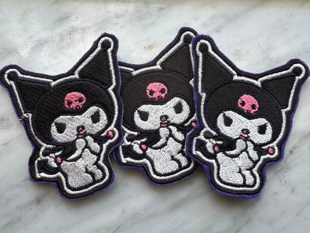 Sanrio kuromi Iron-on/sew-on Patch - Etsy