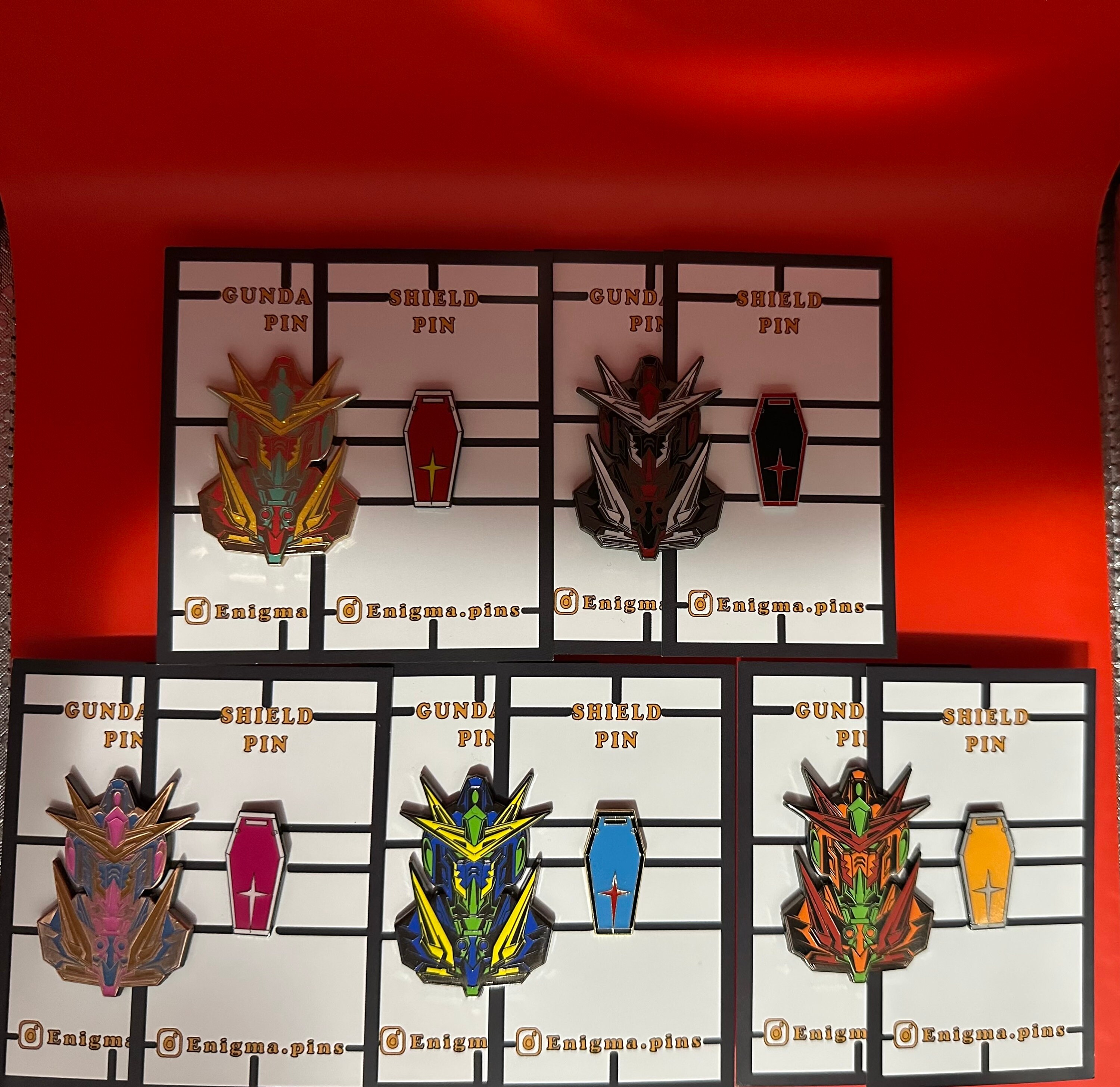 Gundamn Body Pins Set - Etsy