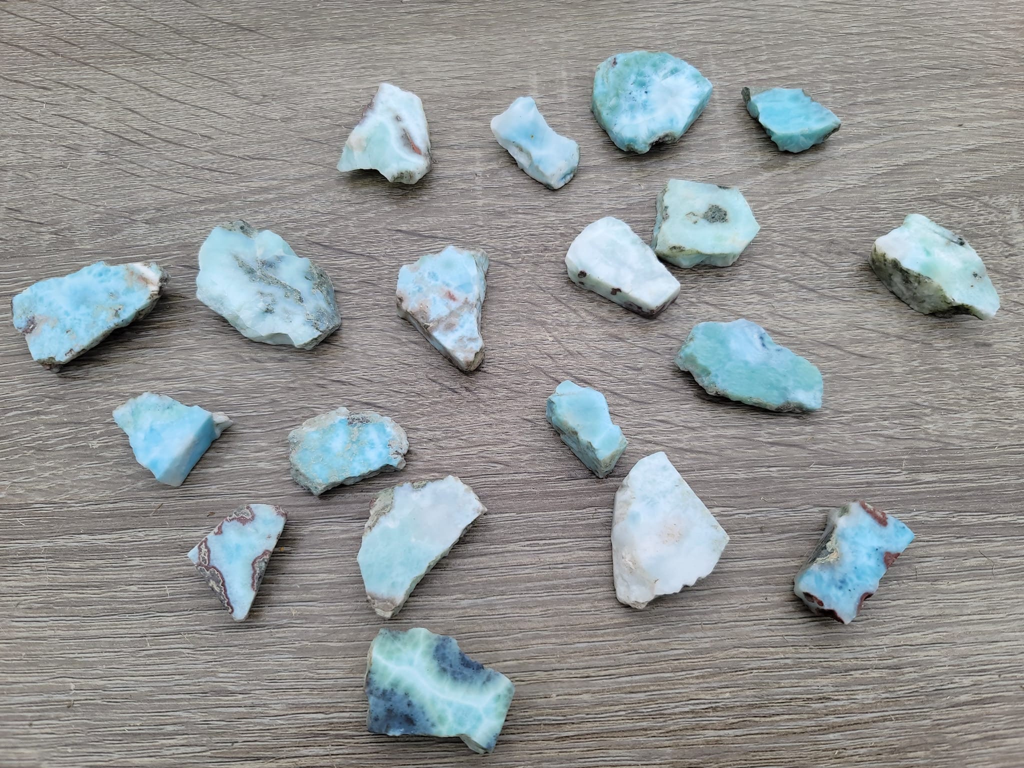 Larimar Slabs Larimar Polished Larimar Larimar Crystal | Etsy