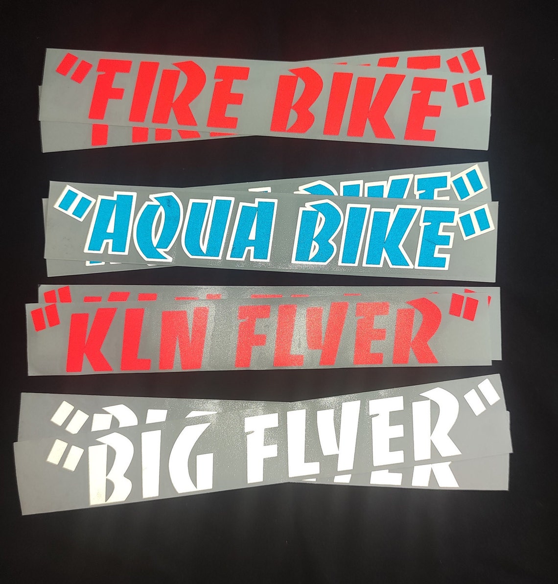Reflective SE Bike Stickers Kit - Etsy