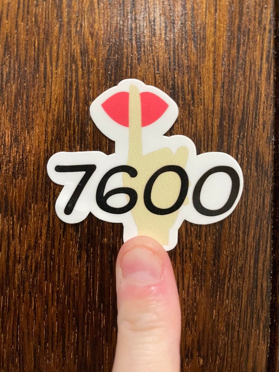 Shh Squawk 7600 Custom Aviation Sticker - Etsy