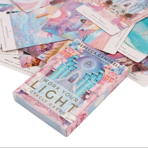 Work Your Light Oracle Cards by Rebecca Campbell and Danielle - Etsy UK