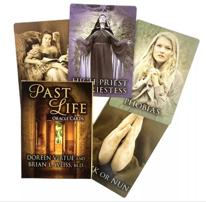 Past Life Oracle Cards Deck - Etsy Canada