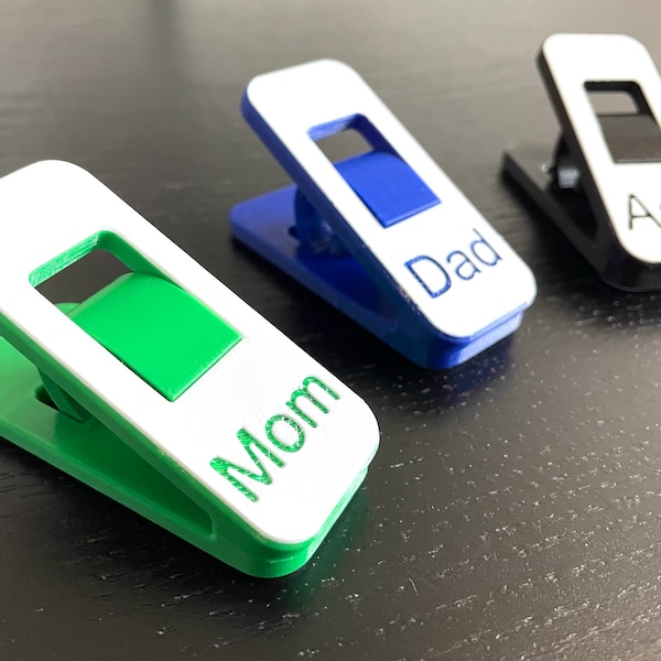 Custom Chip Clips - Etsy