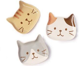 Ceramic Cat Plate | Etsy