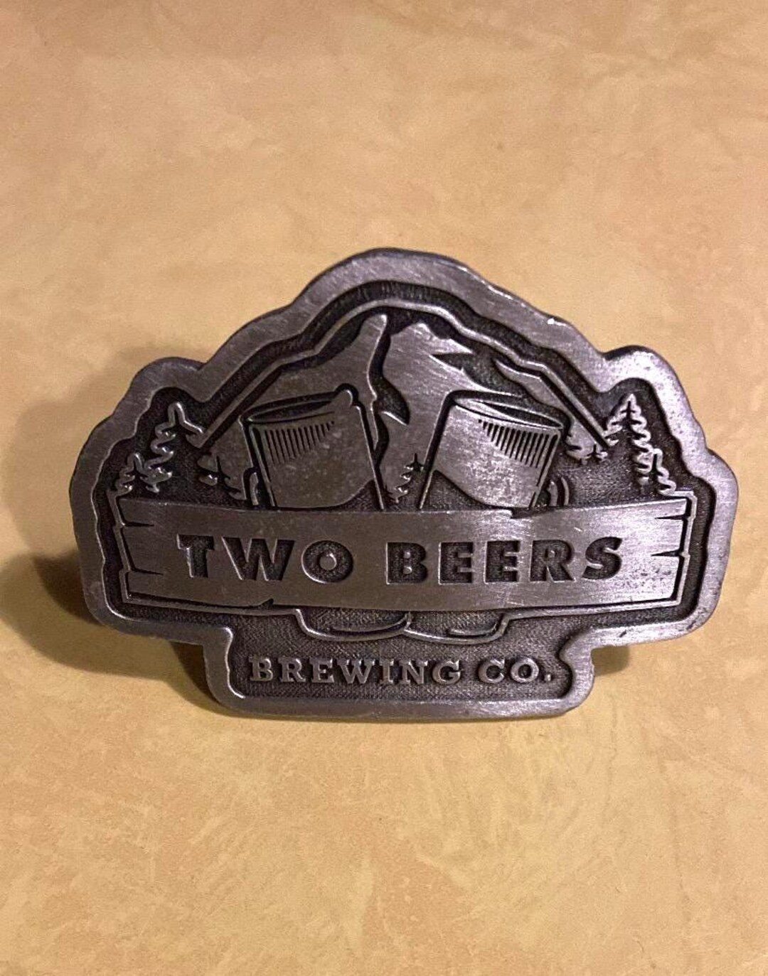 Vintage Two Beers Brewing Co Seattle Craft Beer Belt Buckle - Etsy