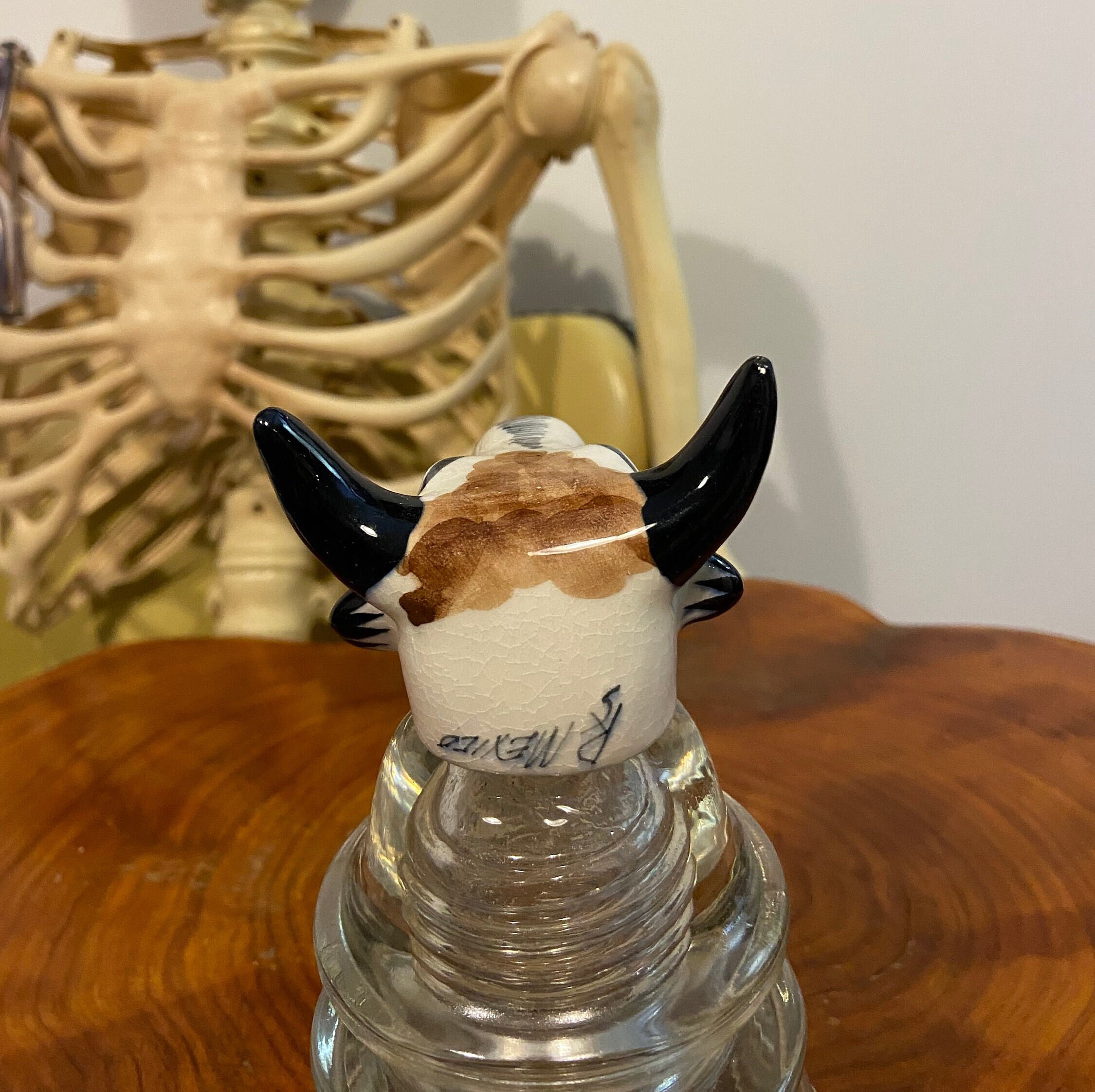 Small Ceramic Cow Head, Wall Mount - Etsy