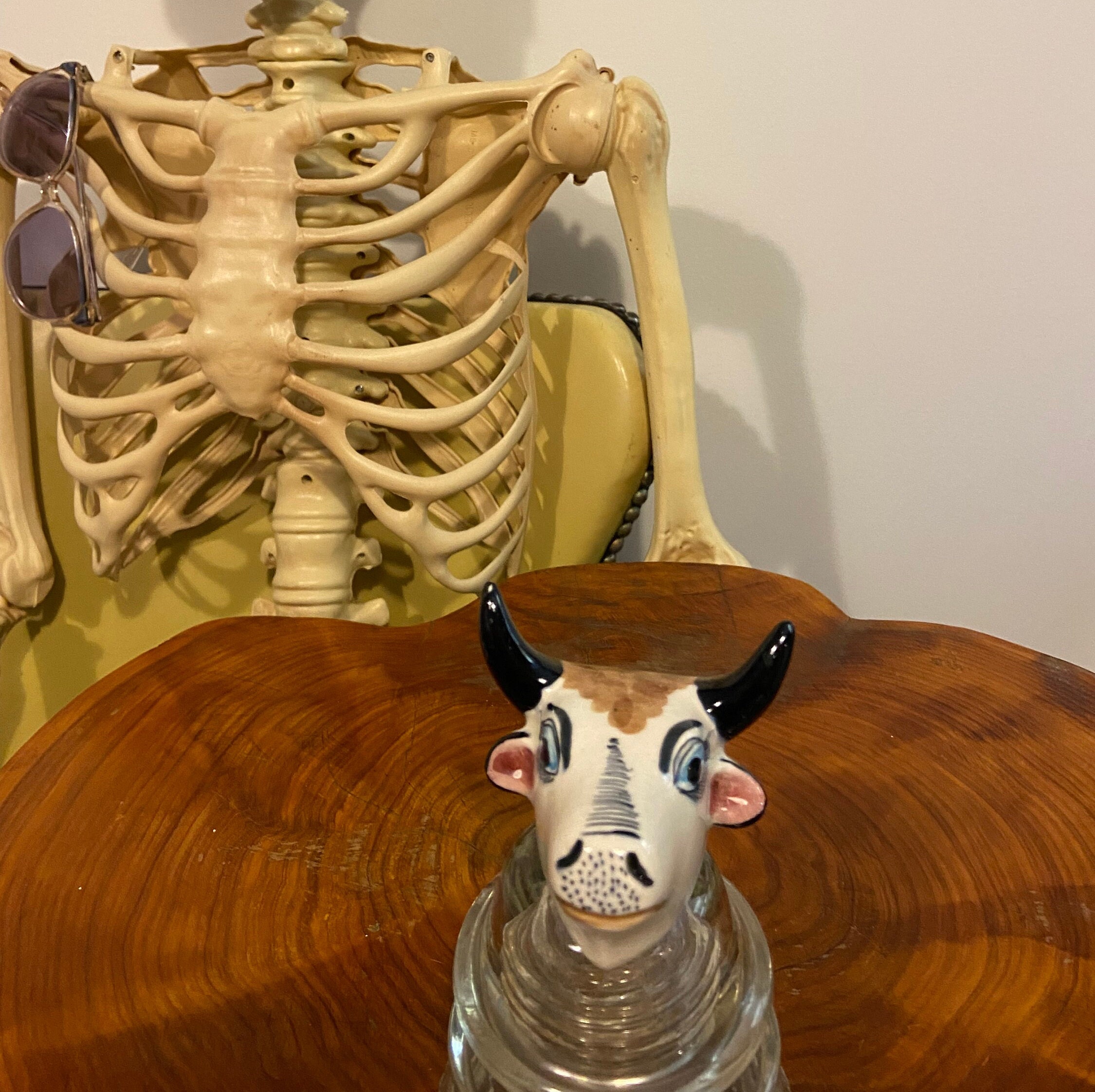 Small Ceramic Cow Head, Wall Mount - Etsy