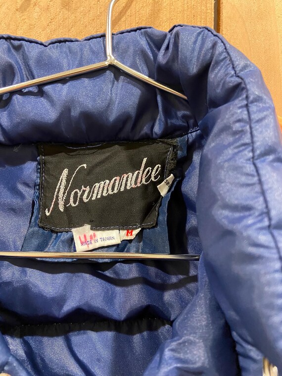 70s Normandee puffer vest - Gem