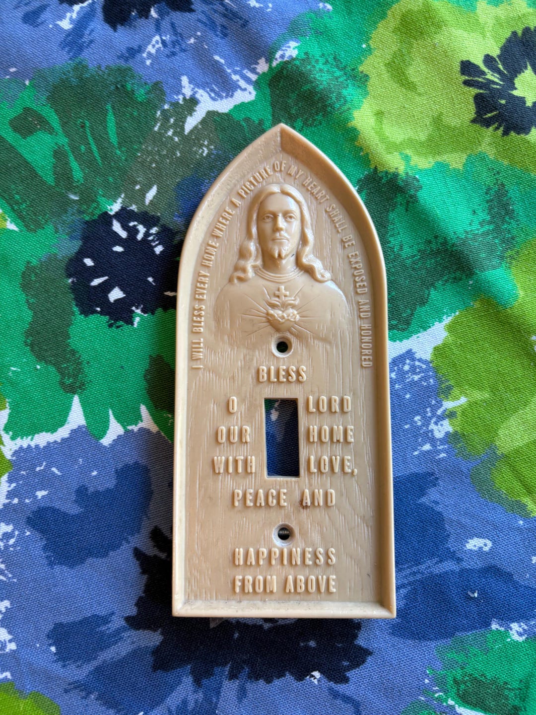 Sacred Heart Monastery Jesus Light Switch Cover W Blessing. Hartland ...