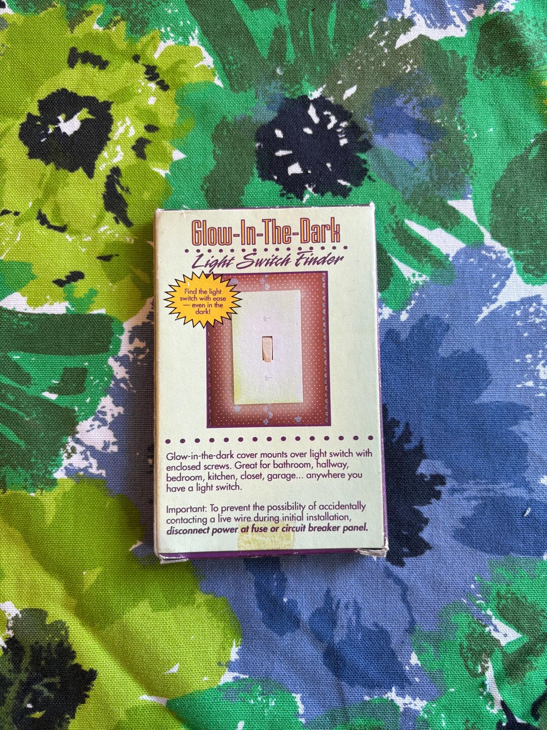 Glow in the Dark Light Switch Cover - Etsy