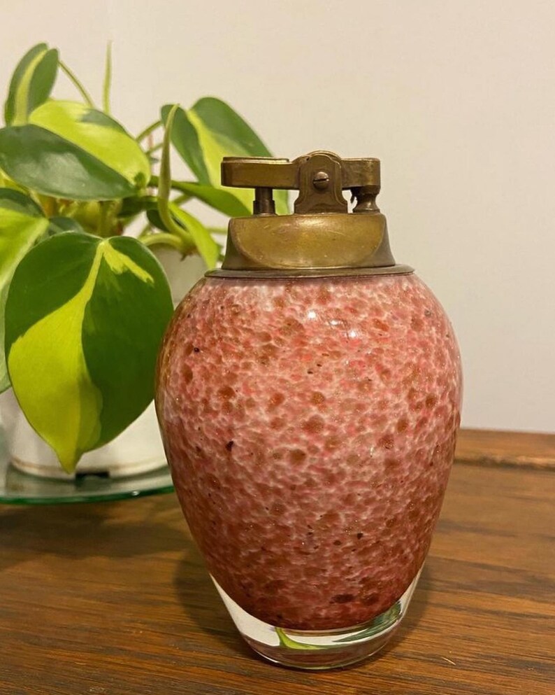 Murano Style Glass Table Lighter - Etsy