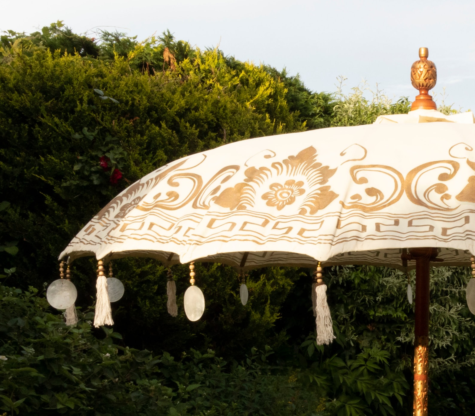 Garden Patio Umbrella Parasol Handmade in Bali - Etsy UK