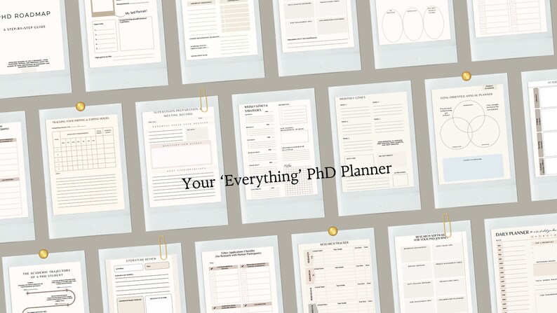Phd Roadmap - A Step-by-step Guide - Etsy