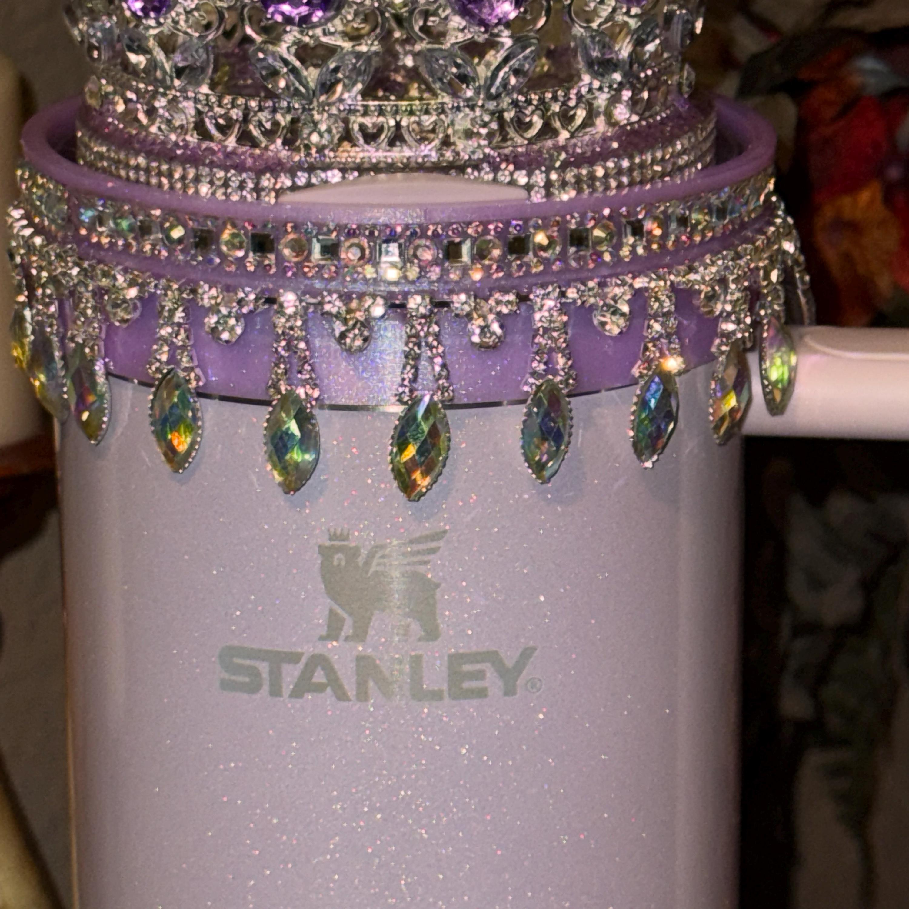 Starlit Iris Lavender Lilac Iridescent Rhinestone Princess Accessories ...
