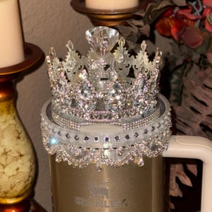 Fancy Rhinestone Royal Princess Accessory for Stanley Tumblers BEST ...