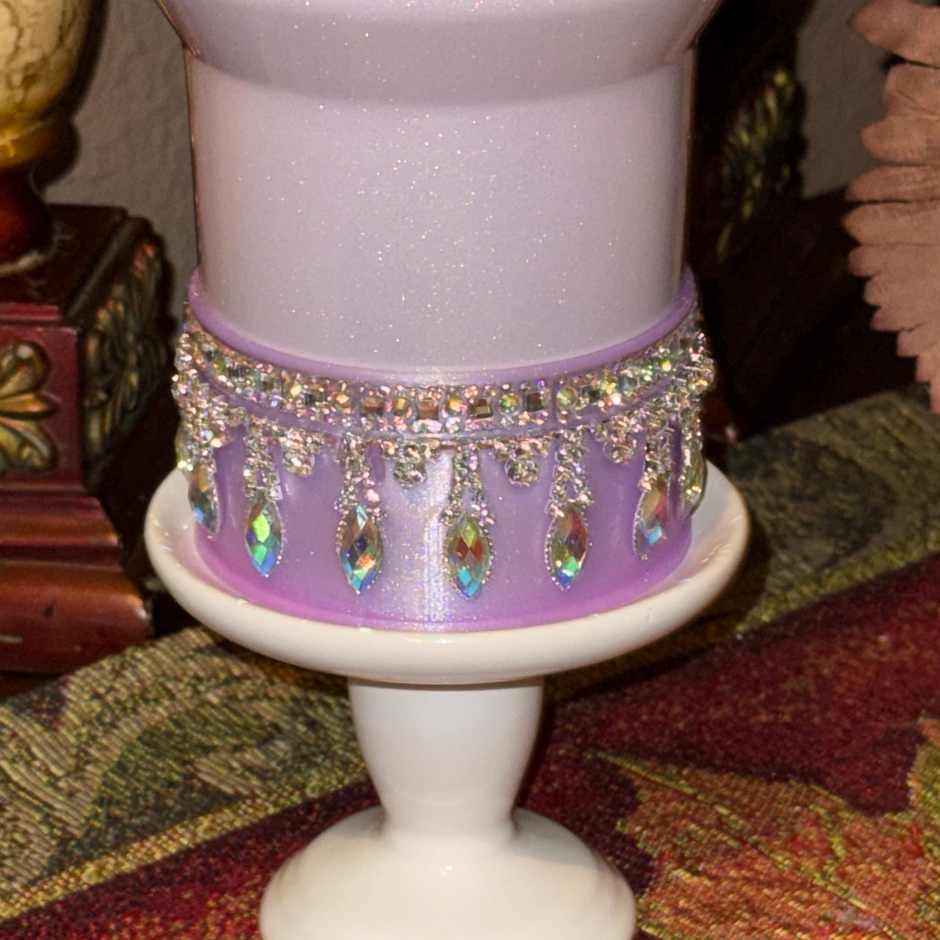 Starlit Iris Lavender Lilac Iridescent Rhinestone Princess Accessories ...