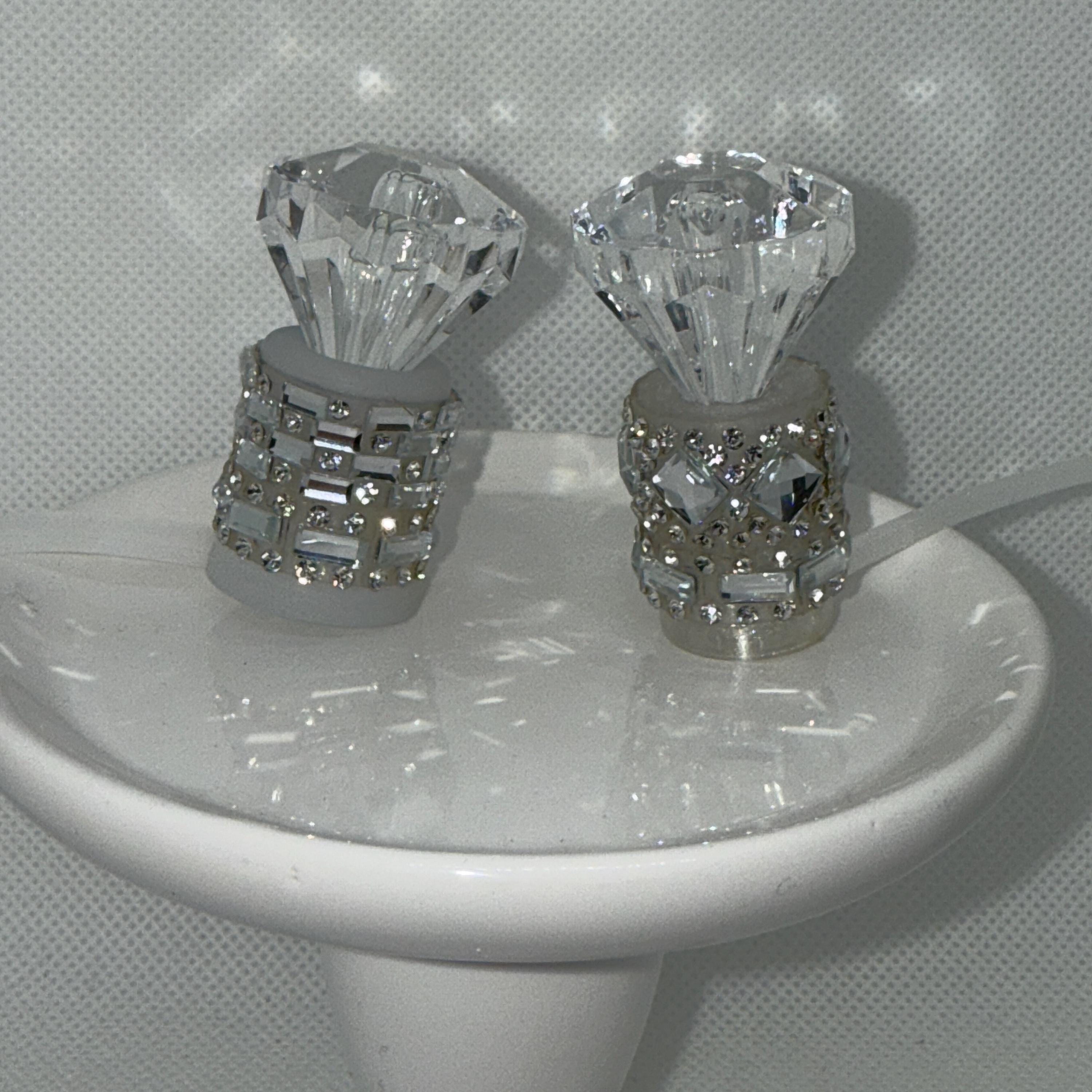 Fancy Rhinestone Diamond Straw Topper, Straw Cover Emblished With ...