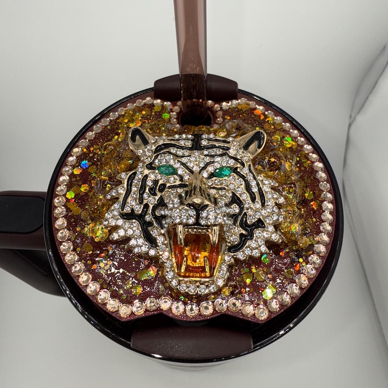 Rhinestone Tiger - Etsy