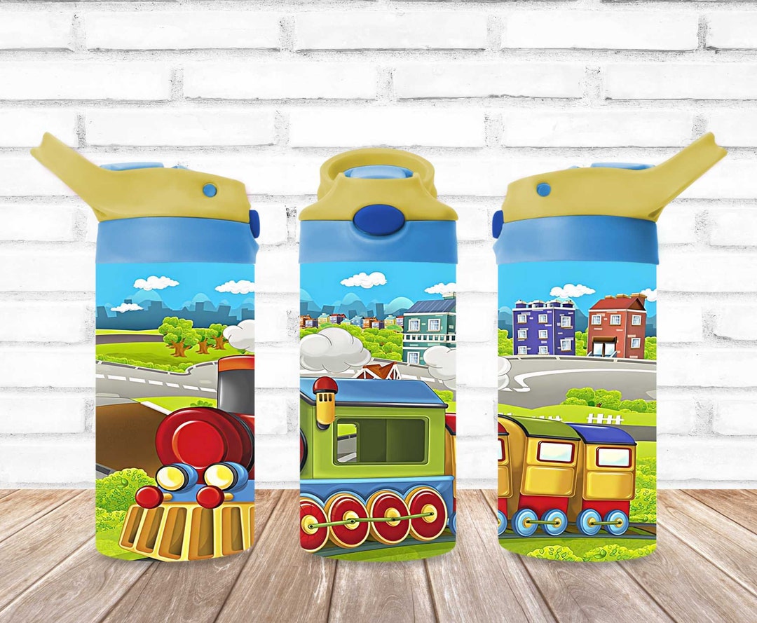 Kids Train Tumbler - Kids Water Bottle | Kids Water Tumbler | Great ...