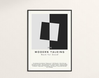 Modern Talking Poster - Etsy