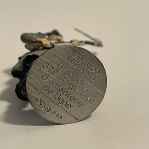 Franklin Mint Waterloo Regiments Grenadier 37e Regiment D' Infanterie ...