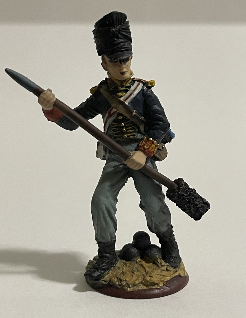 Franklin Mint Waterloo Regiments Gunner Royal Artillery Foot Batteries Figurine - Etsy