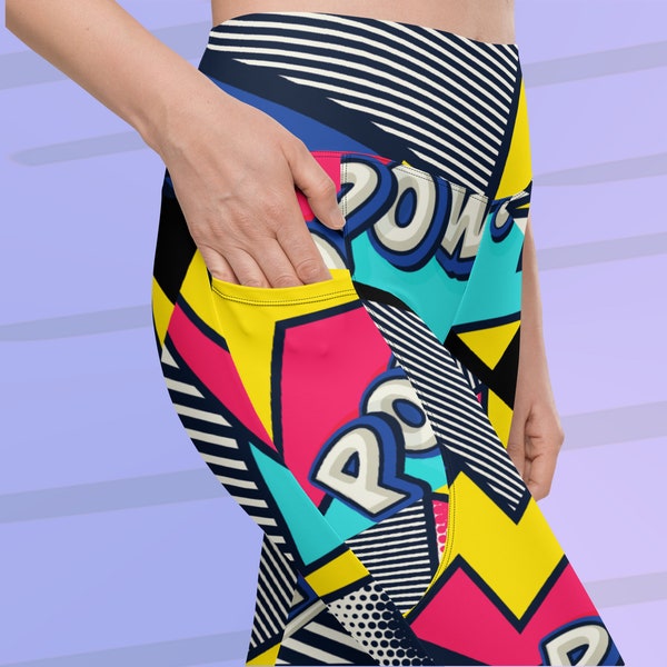 Comic Leggings - Etsy
