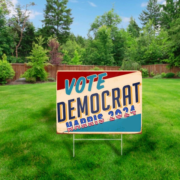 Kamala Harris Vote Yard Sign - Etsy