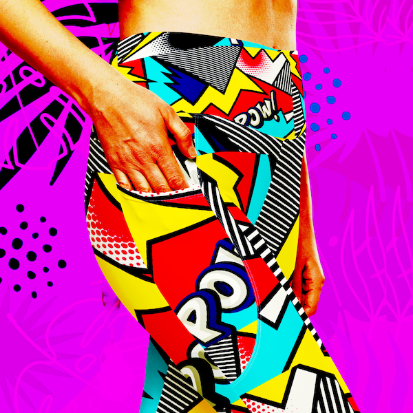 Comic Leggings - Etsy