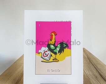 El Gallo Sticker - Etsy