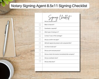 Loan Signing Agent Marketing | Etsy