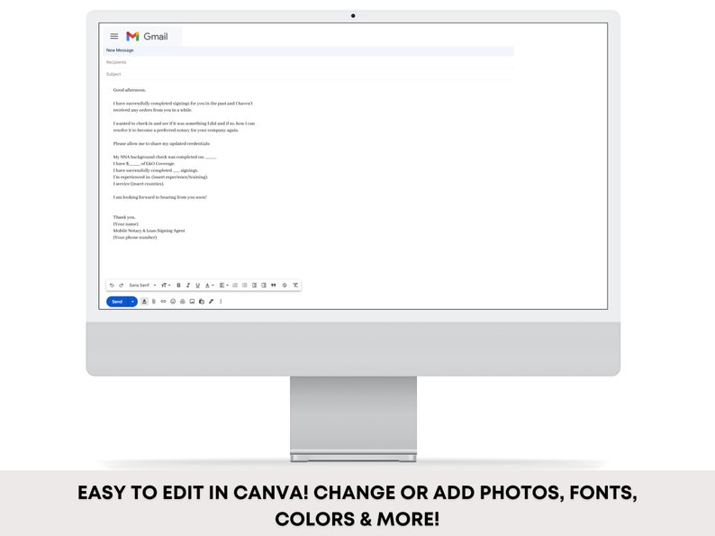 Notary Email Templates Notary Email Templates Loan Signing - Etsy