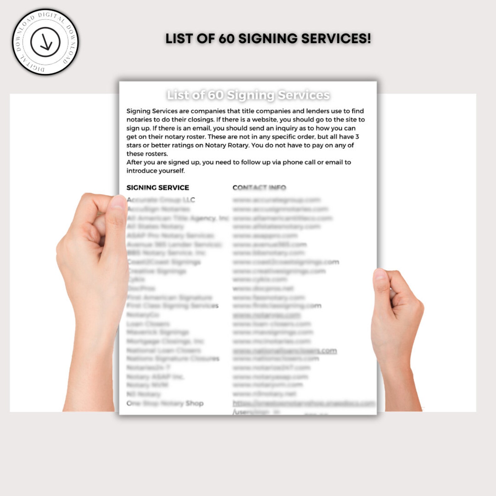 60 Signing Services | Notary Signing Services | Signing Services ...