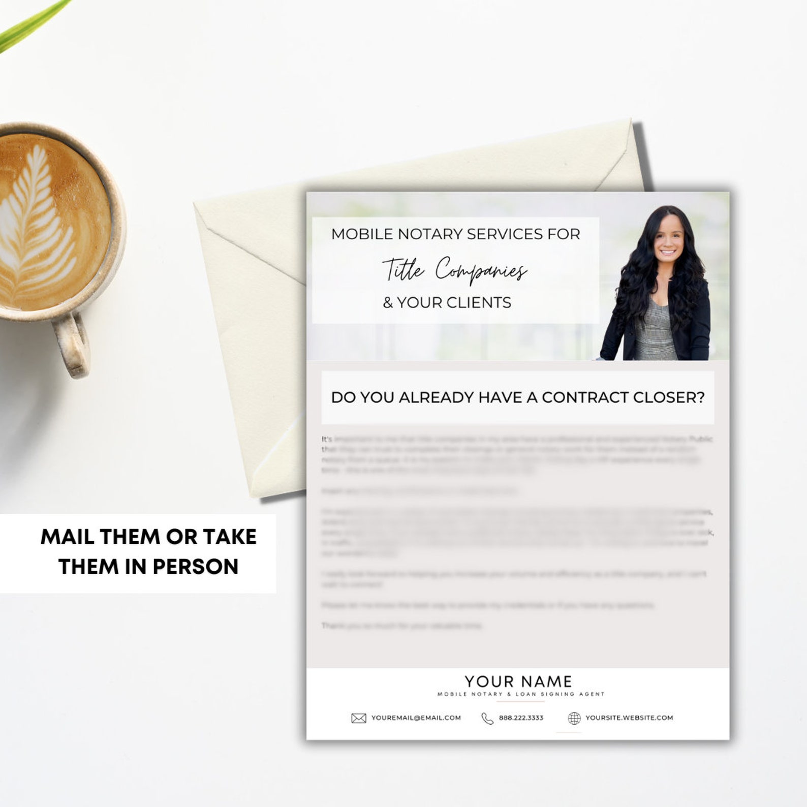 Notary Title Company Letter | Loan Signing Agent | Market to Title ...