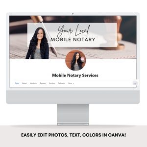 Signing Agent Facebook Cover Banner | Notary Marketing | Social Media ...